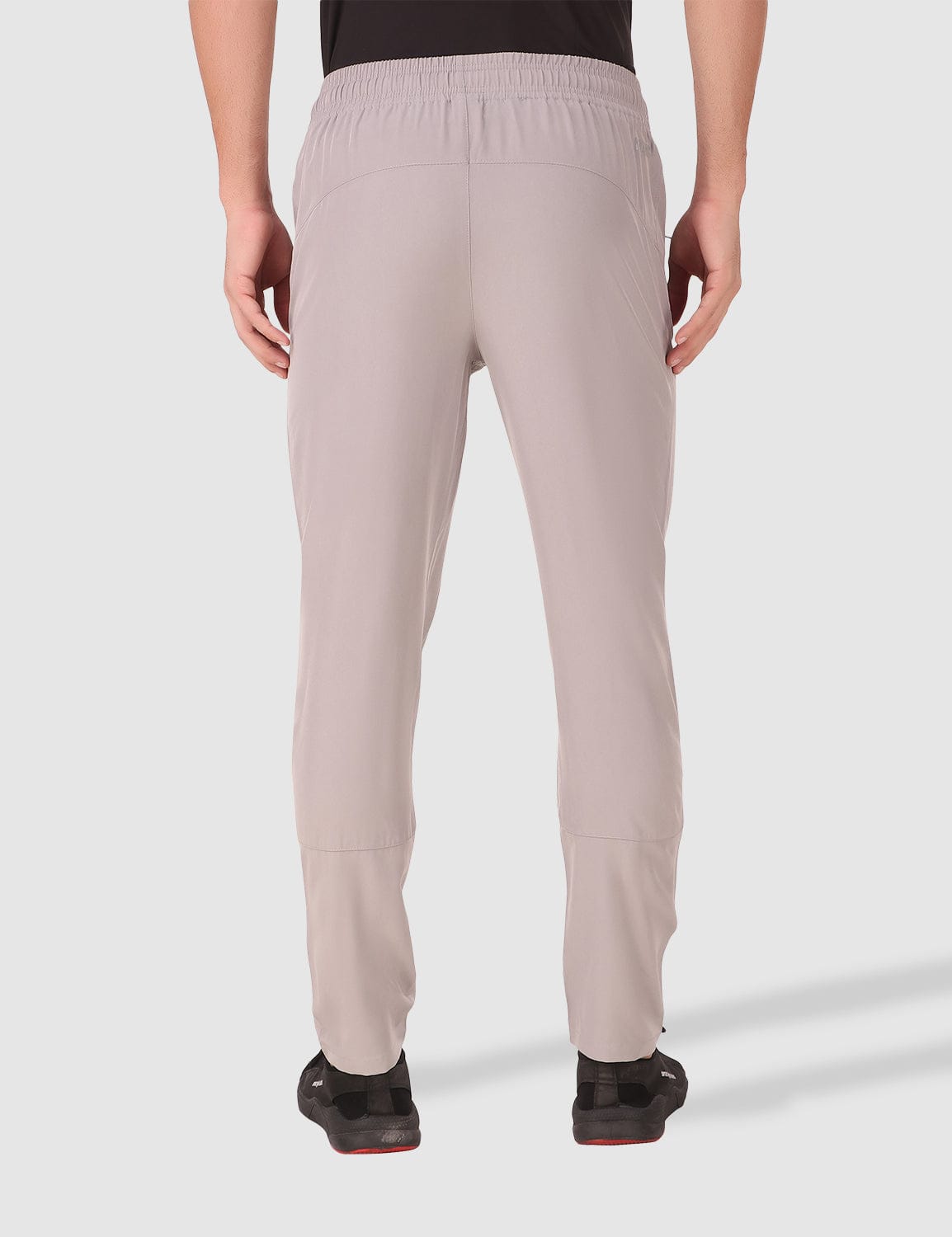 Weightless Solid Regular Fit Track Pant – Light Grey – FITINC