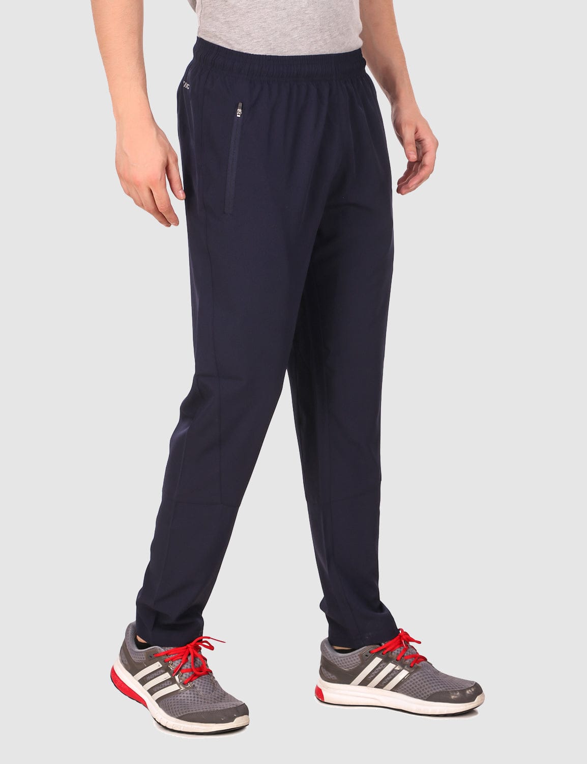 Weightless Solid Regular Fit Track Pant – Navy Blue – FITINC